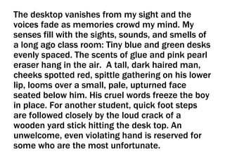 One student’s experience of Silence in the Classroom | PPT