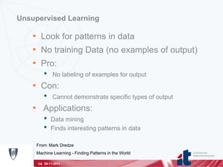 Machine Learning: Learning with data | PPT
