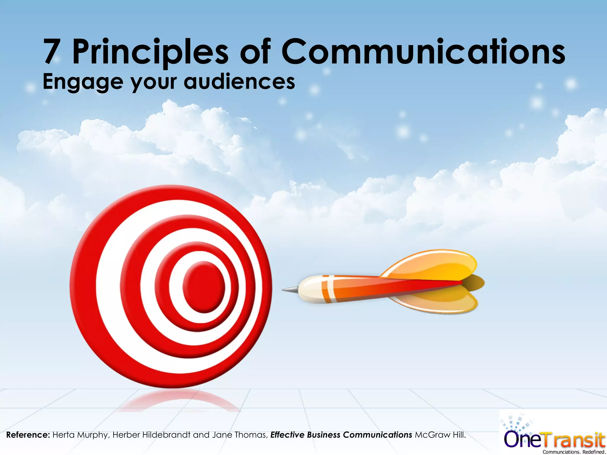 7 Principles of Communications | PPT