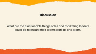 How A 'One Team' Mindset Fuels Revenue Growth in 2021 | PPT