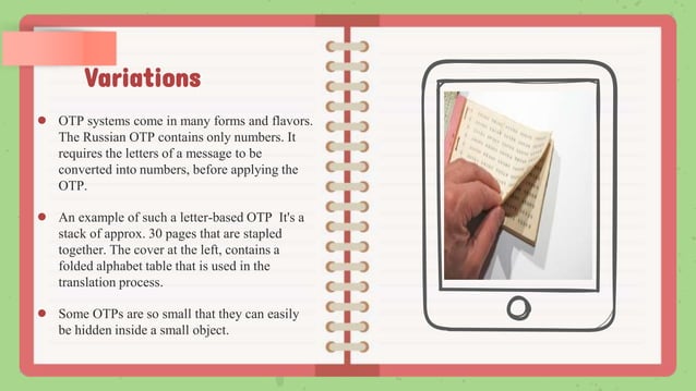 One time Pad Encryption | PPTX