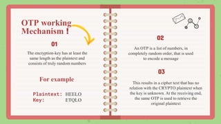 One time Pad Encryption | PPTX