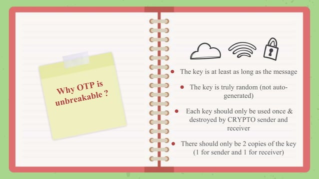 One time Pad Encryption | PPTX