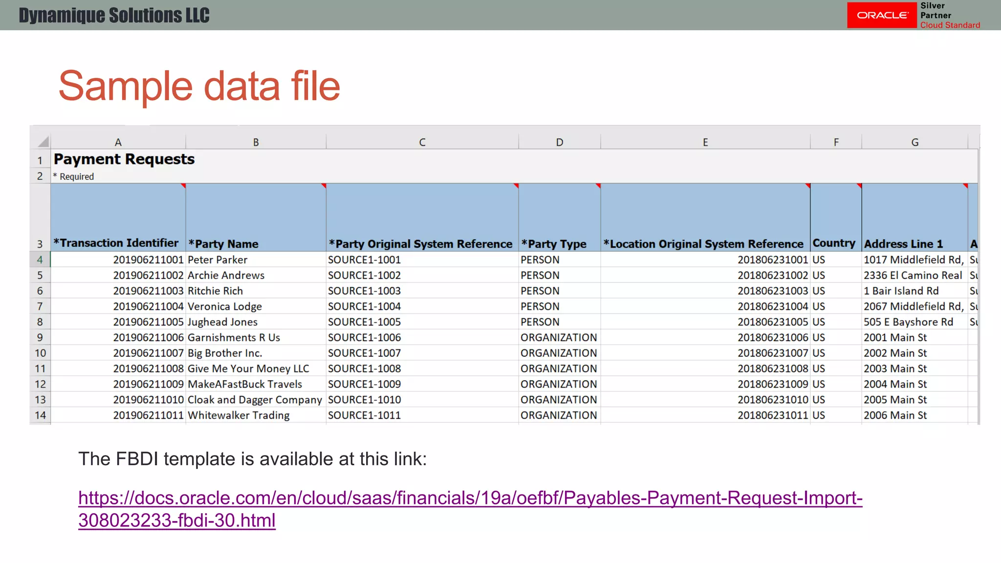 One time payment requests in Oracle ERP Cloud | PDF