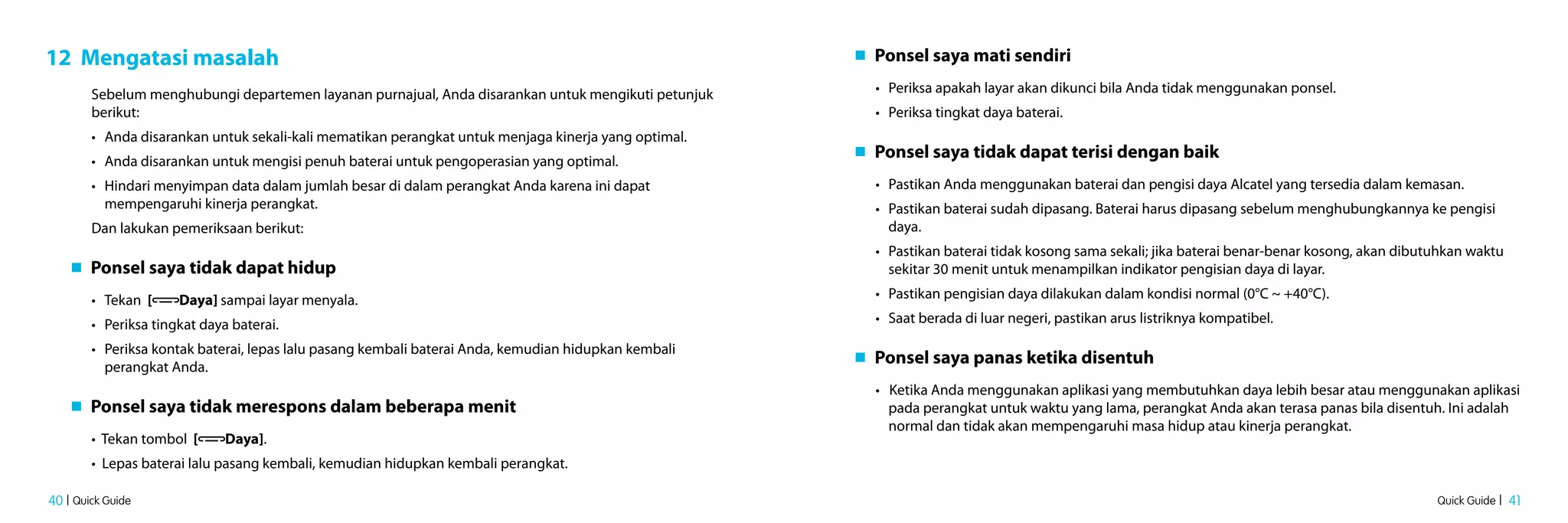 Onetouch t60-quick-guide-indonesian | PDF