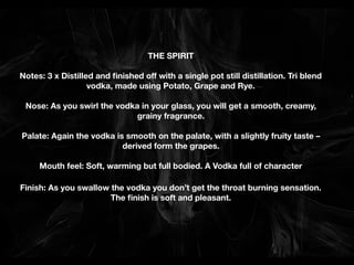 One True Maverick - Maverick Vodka | PPT