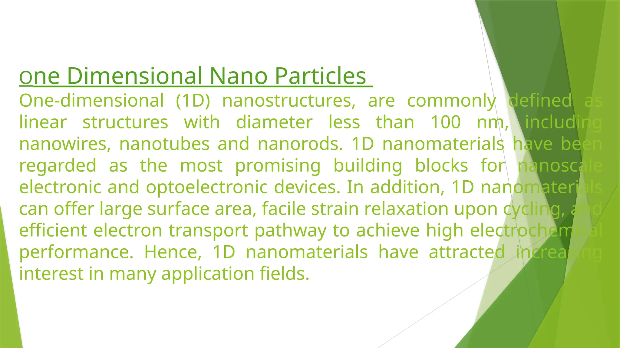 one, two & Three dimenional nano Particles.pptx