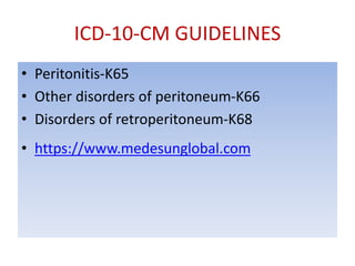 Peritoneum and retroperitoneum | PPT
