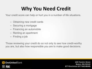 The Power of Credit | PPT