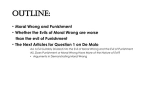 On Evil - An Introduction to the understanding of deadly sins | PPTX