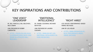 One voice + one team = success | PPT