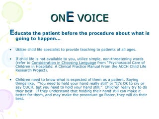 One Voice Presentation | PPT