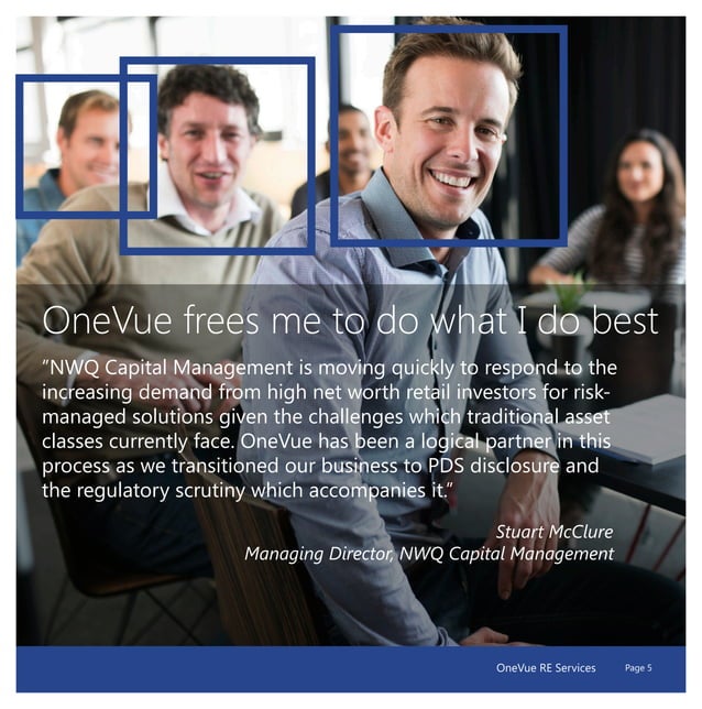 OneVue's RE solutions | PDF