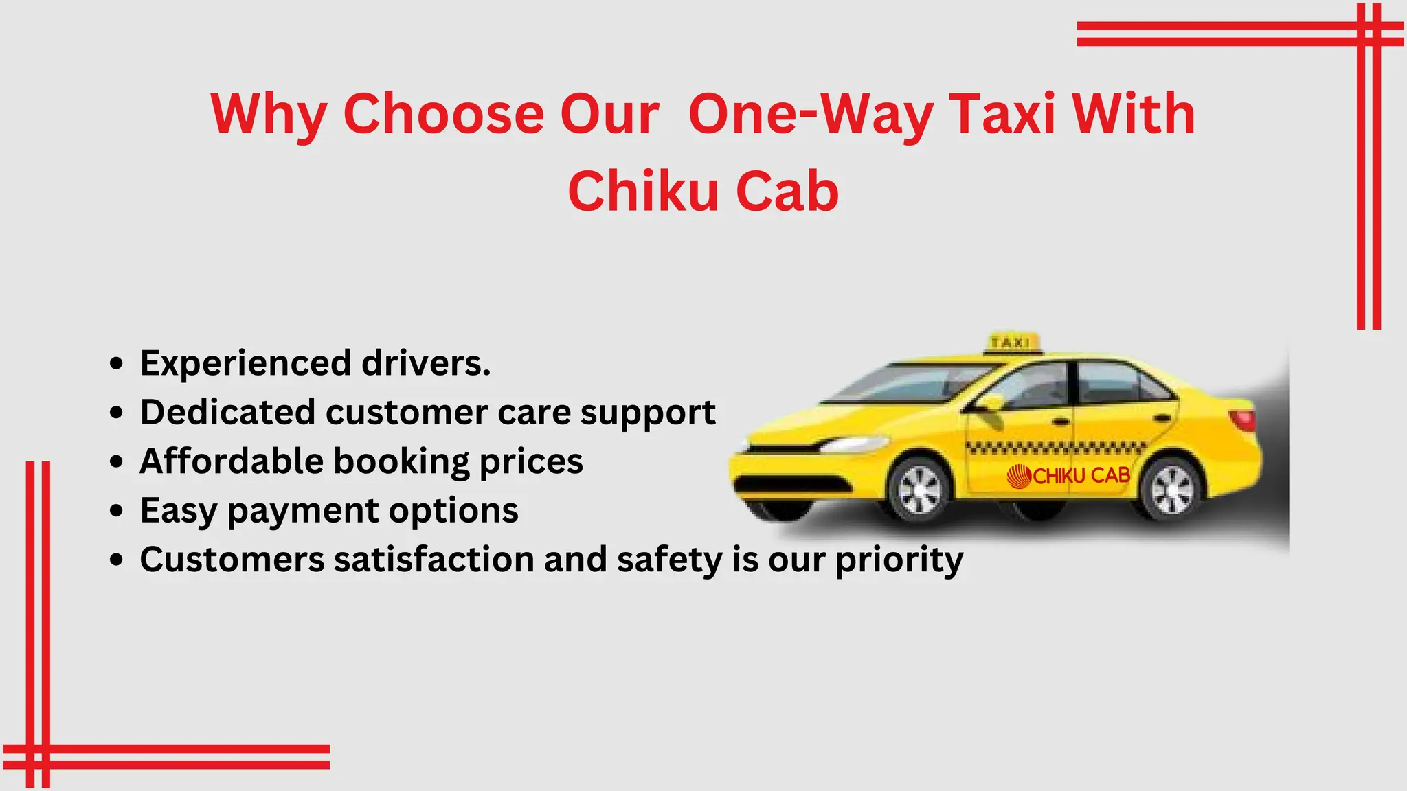 Best One Way Taxi Service In India | PDF | Rail Travel | Travel Type