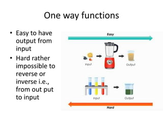 One way functions and trapdoor functions.pptx