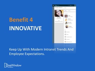 OneWindow Workplace | PPTX | Technology & Computing