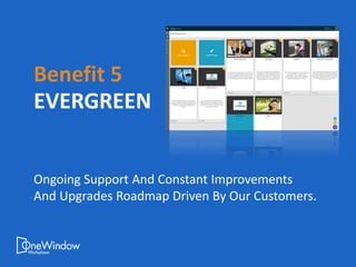 OneWindow Workplace | PPTX | Technology & Computing