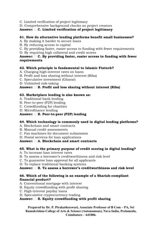 Basics of Fintech - One Word Question Bank (Unit 1 to 5).docx