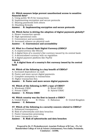 Basics of Fintech - One Word Question Bank (Unit 1 to 5).docx