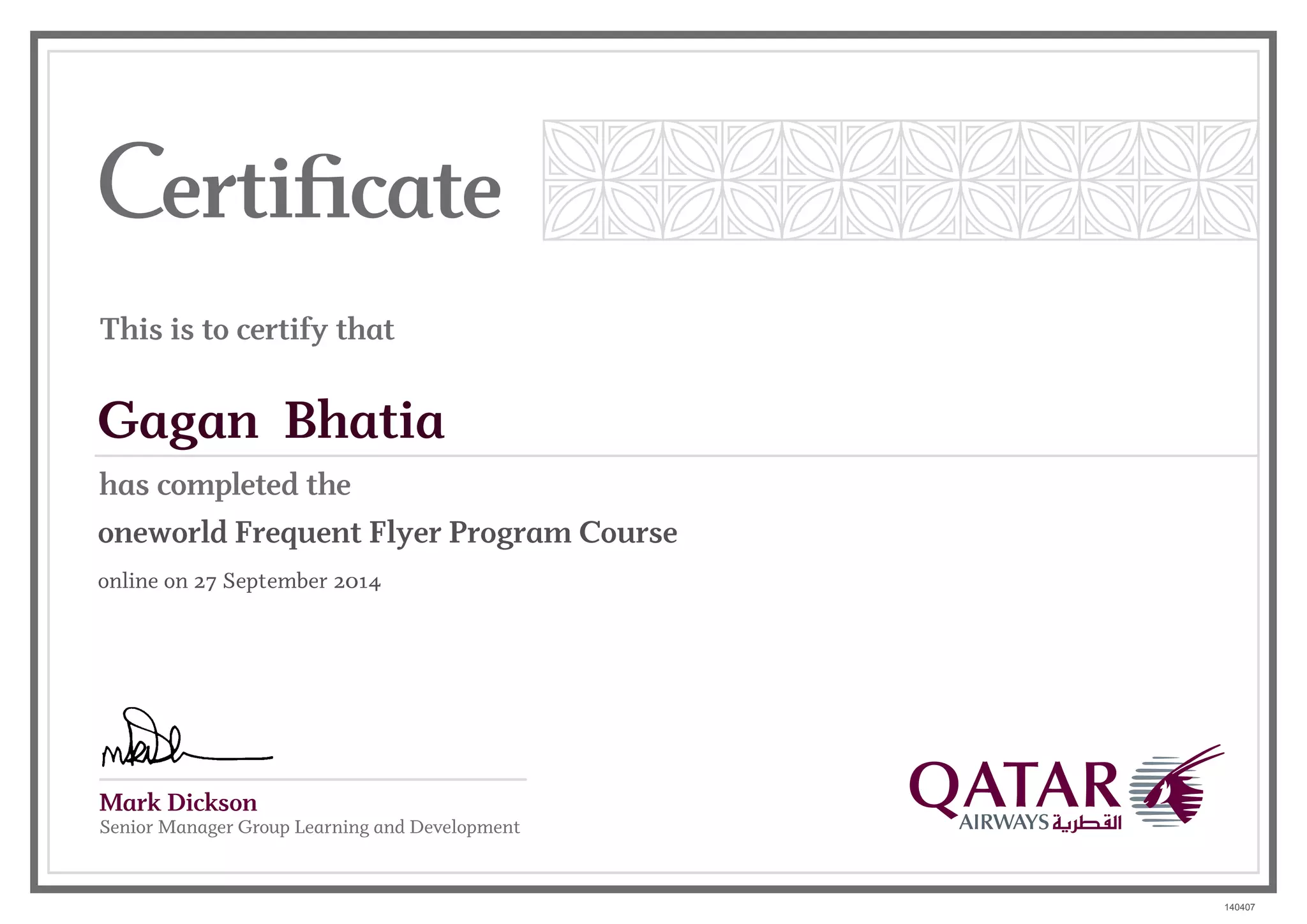 One world frequent flyer program | PDF