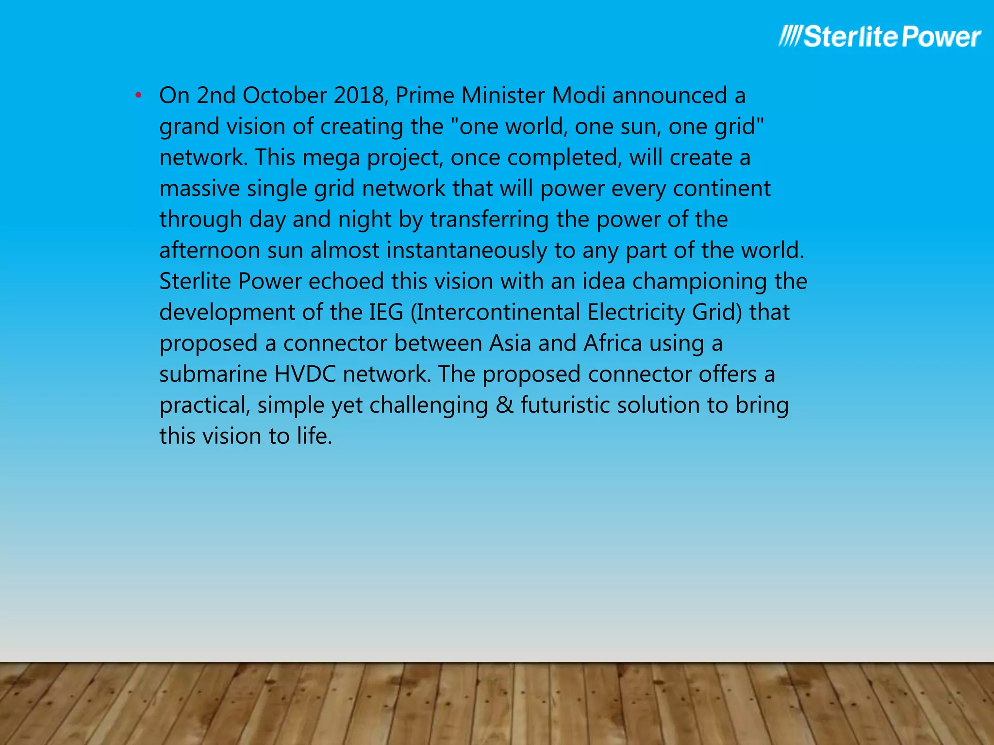 One world one sun one grid | PPTX