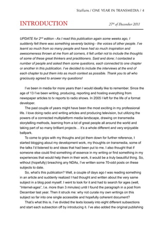 One year in transmedia | PDF