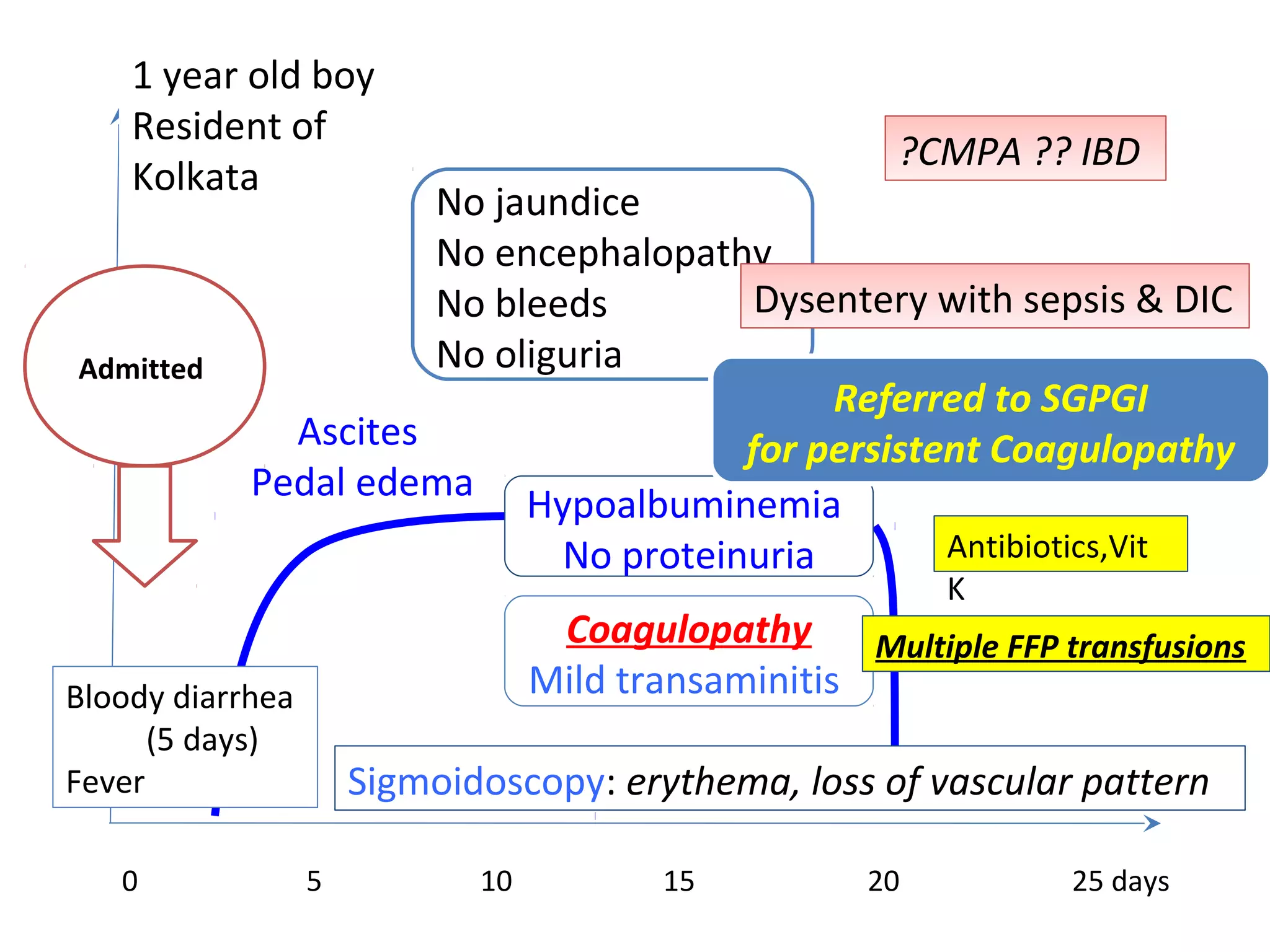 One year old with persistent coagulaopathy | PPT