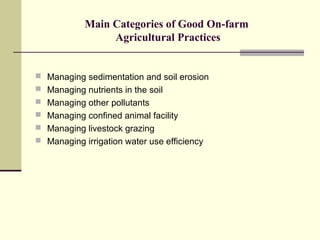 On-Farm Management Practices (Crops and Livestocks) (Srivastava) | PPT