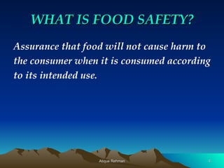 On Farm Food Safety | PPT