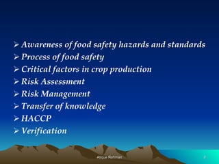 On Farm Food Safety | PPT