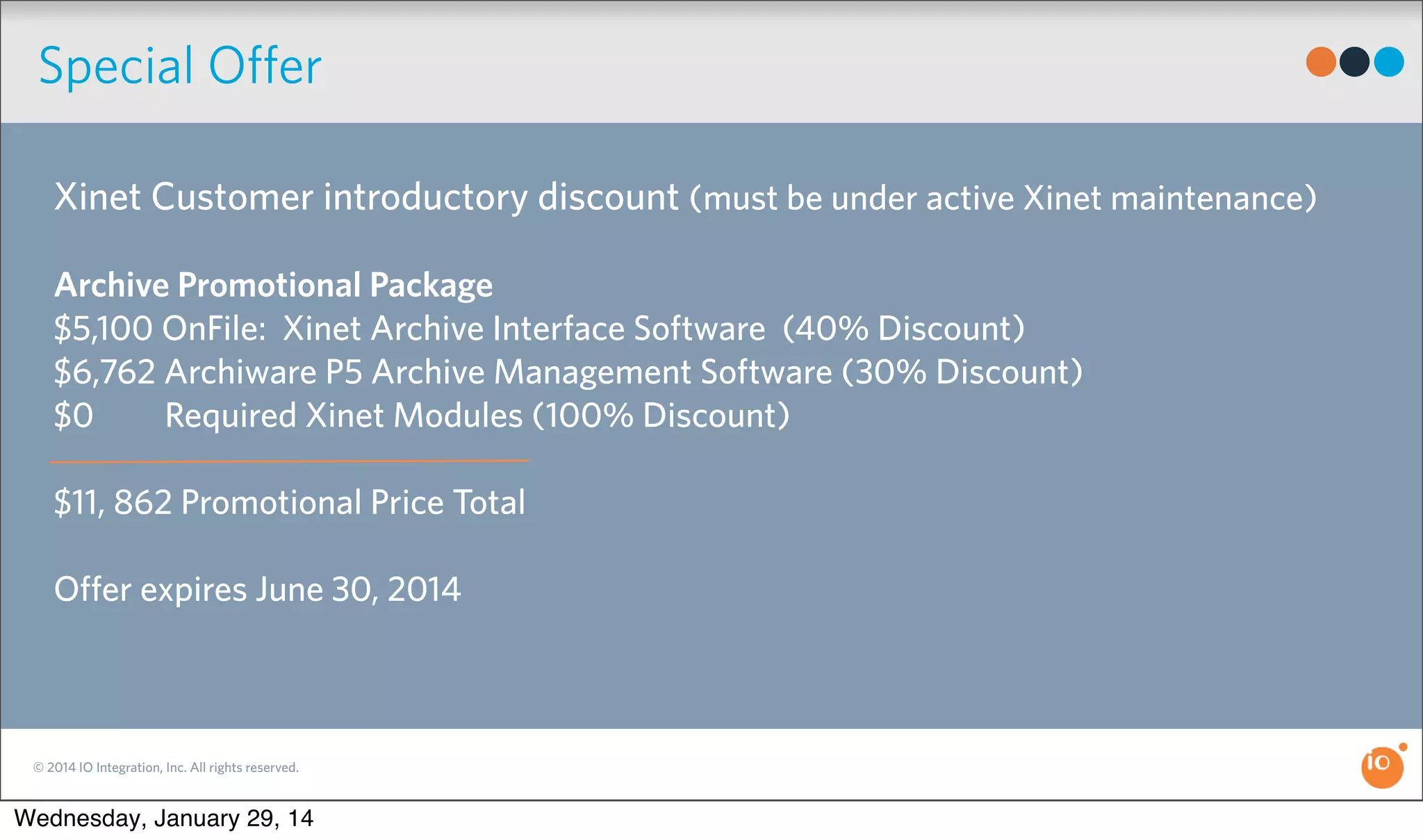 OnFile Xinet Archive Module Presentation | PDF