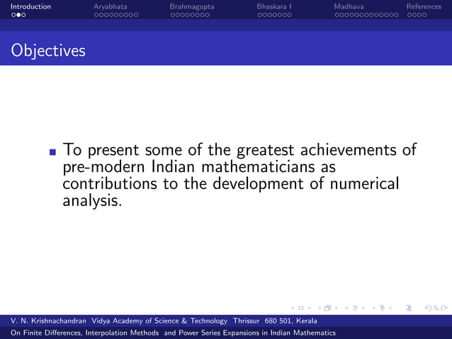 On Finite Differences Interpolation Methods And Power Series