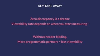Viewability discrepancies explained | PPT
