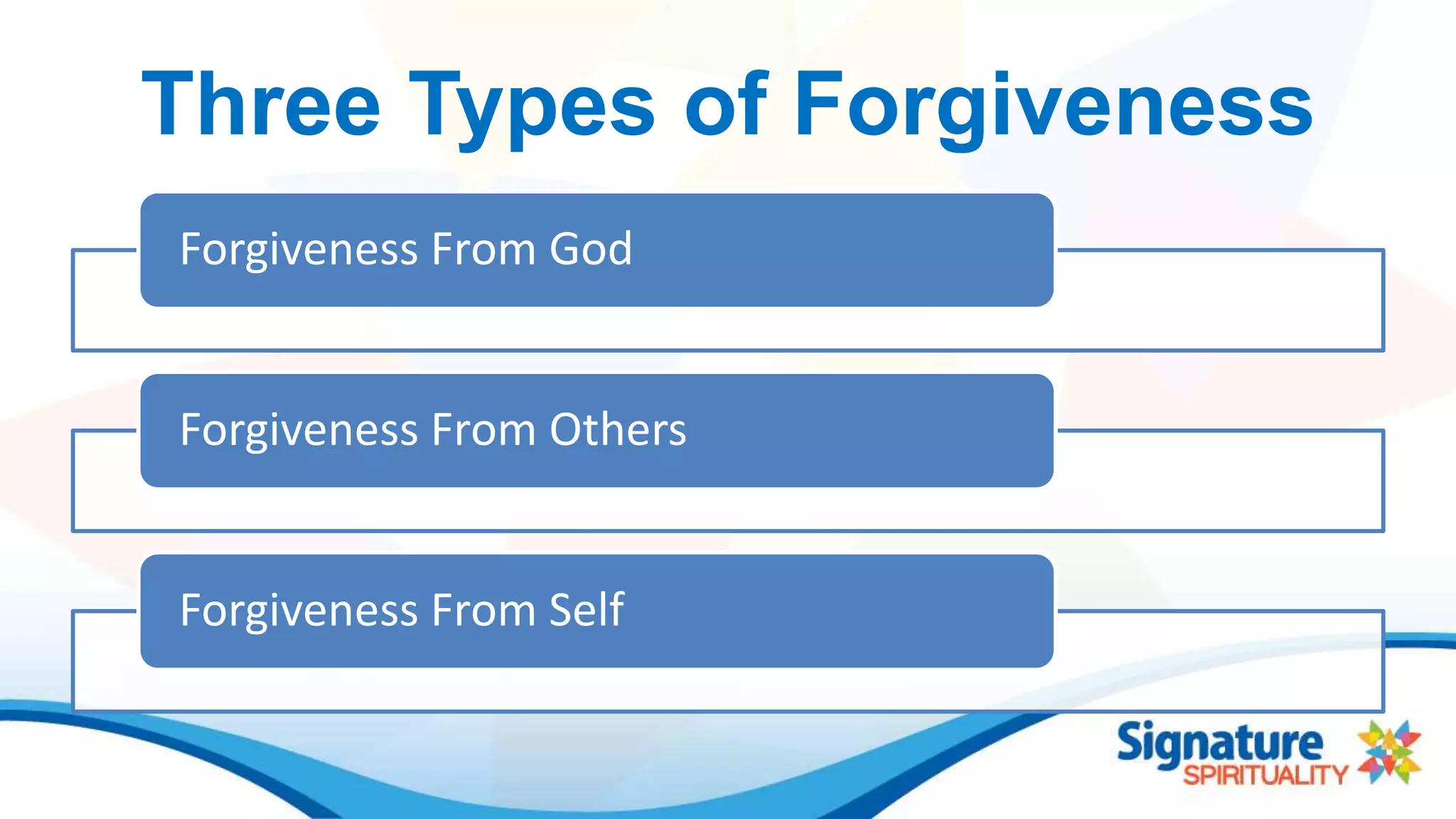 On Forgiveness | PPTX