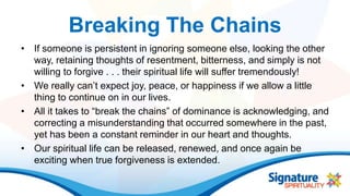 On Forgiveness | PPTX