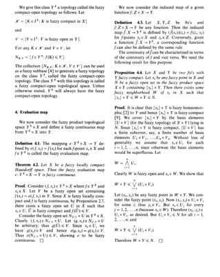 On fuzzy compact open topology | PDF | Maps & Navigation