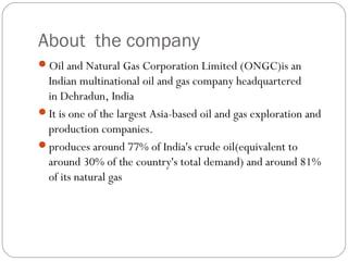 Ongc | PPT