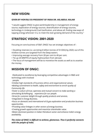 Ongc analysis | PDF