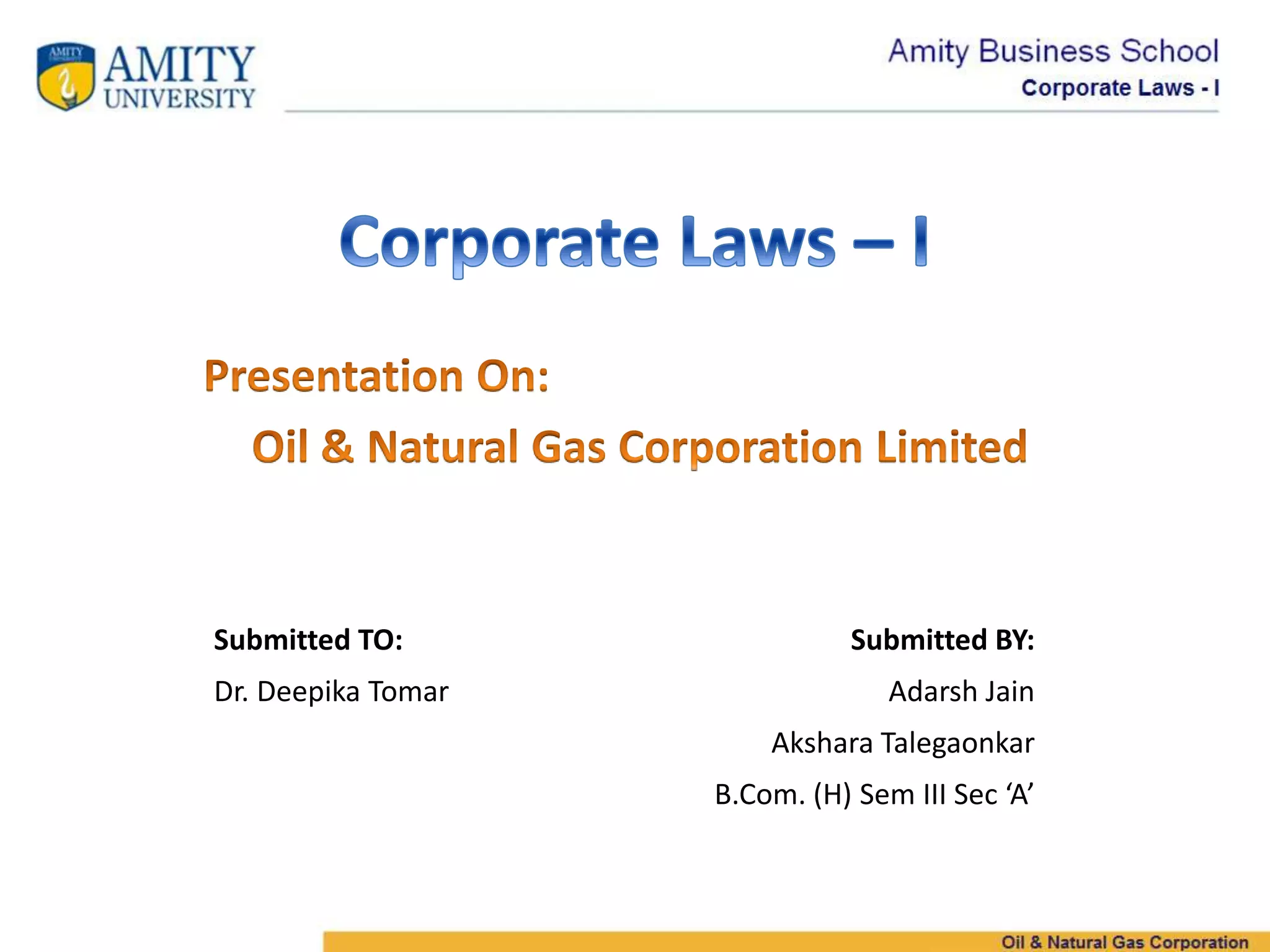 ONGC | PPTX
