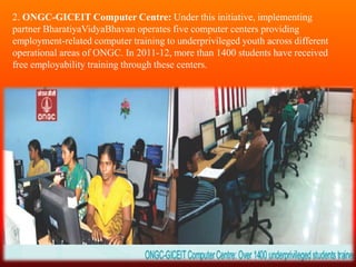 ONGC CSR ACTIVITY | PPTX