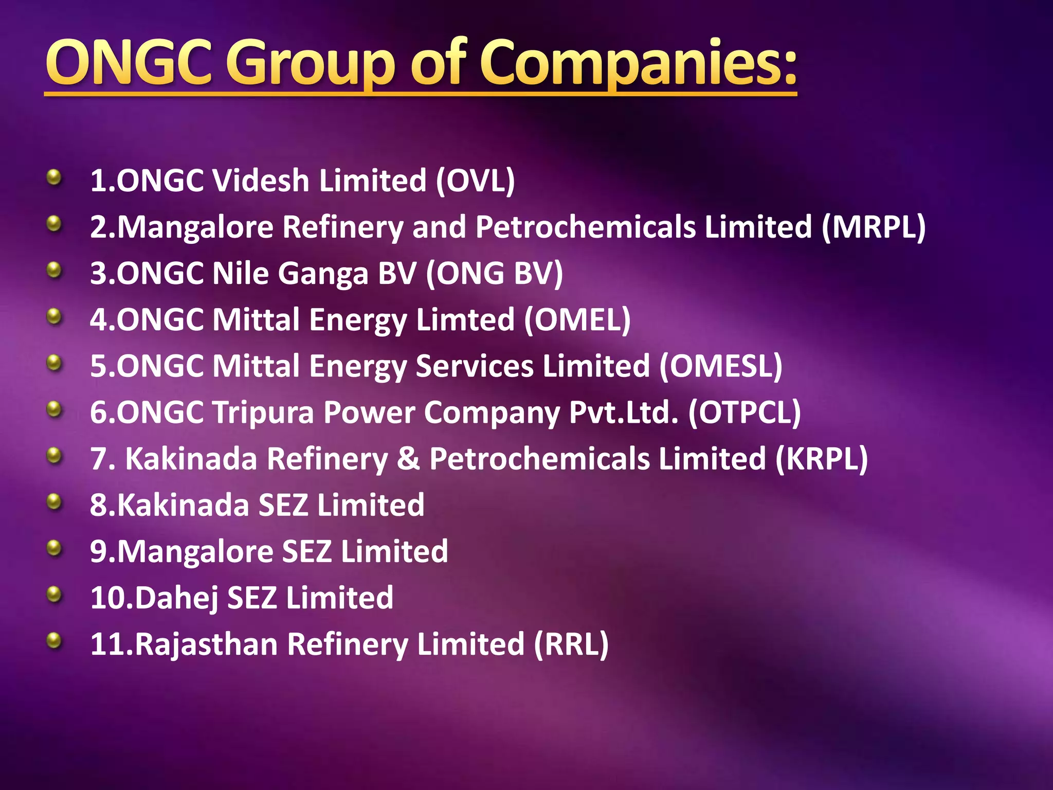 Ongc final presentation | PPTX