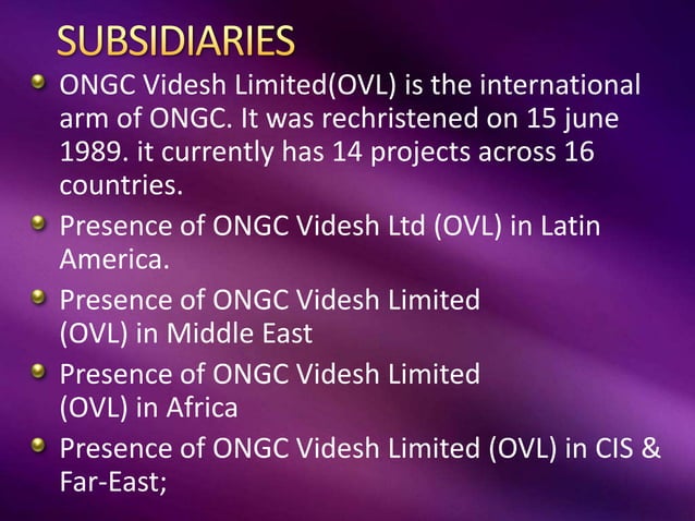 Ongc final presentation | PPT