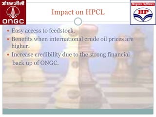Analyzing ONGC HPCL merger deal | PPTX