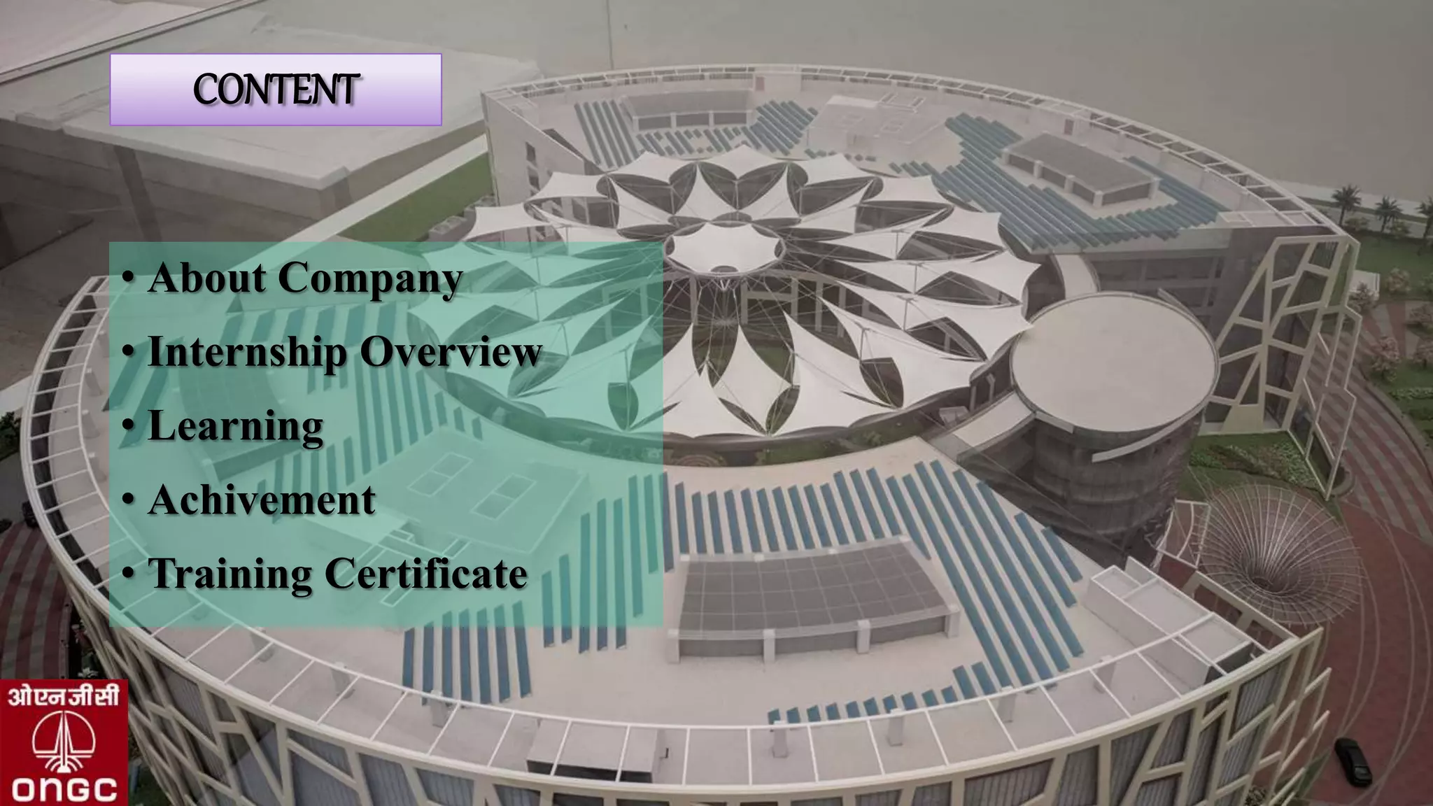 Ongc internship shivanshu | PPTX