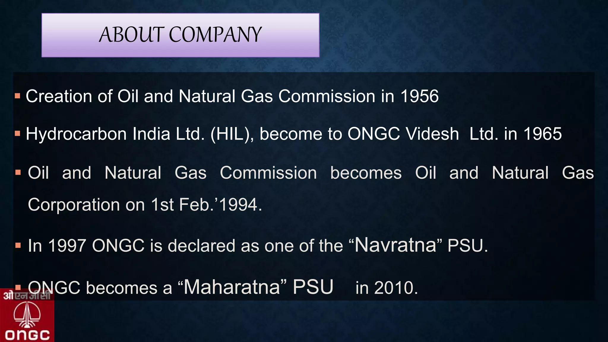 Ongc internship shivanshu | PPTX