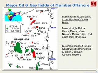 Showcasing Indian Fields - Offshore (ONGC) | PPT