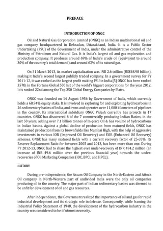 Ongc report | PDF