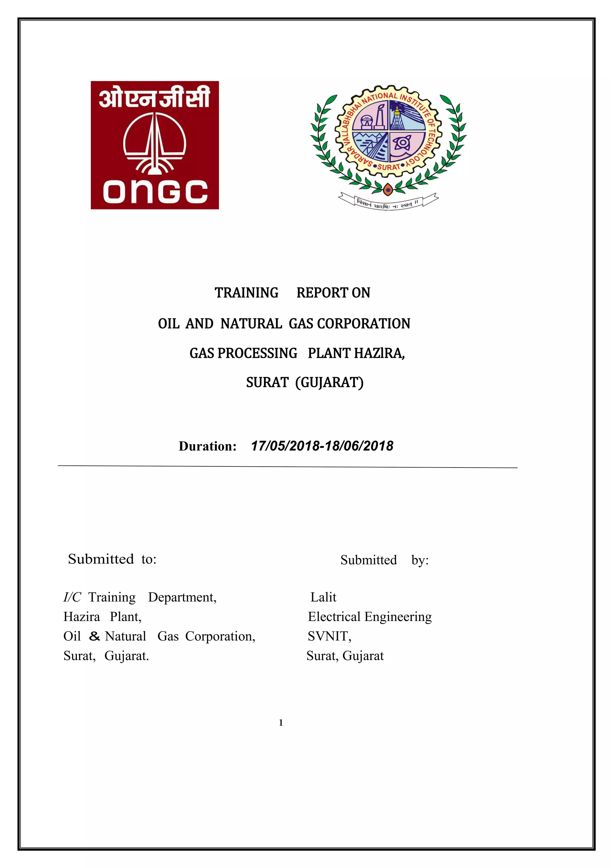 ongc summer internship project report,ongc report,ongc summer ...