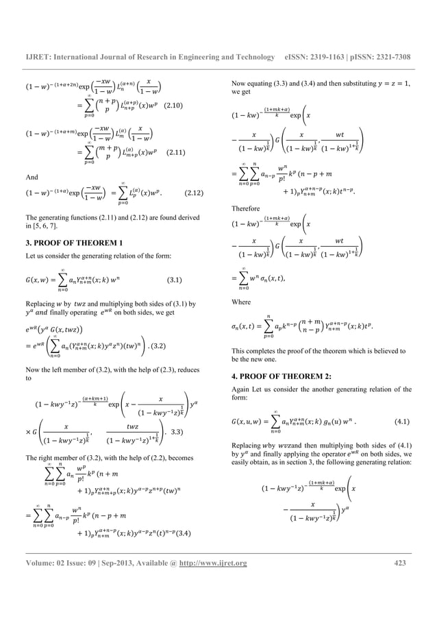 On Generating Functions Of Biorthogonal Polynomials Pdf