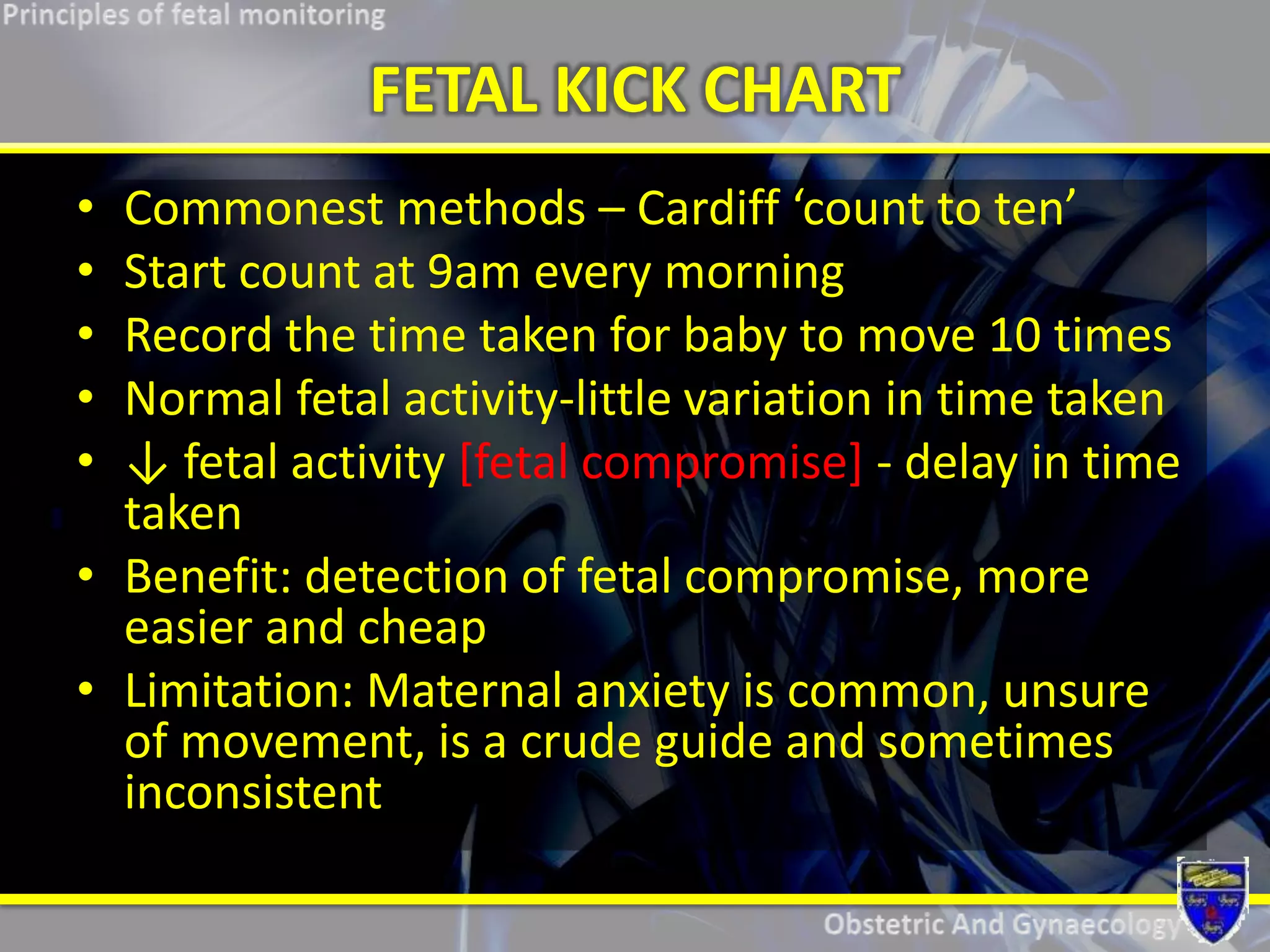 Foetal Monitoring | PPTX